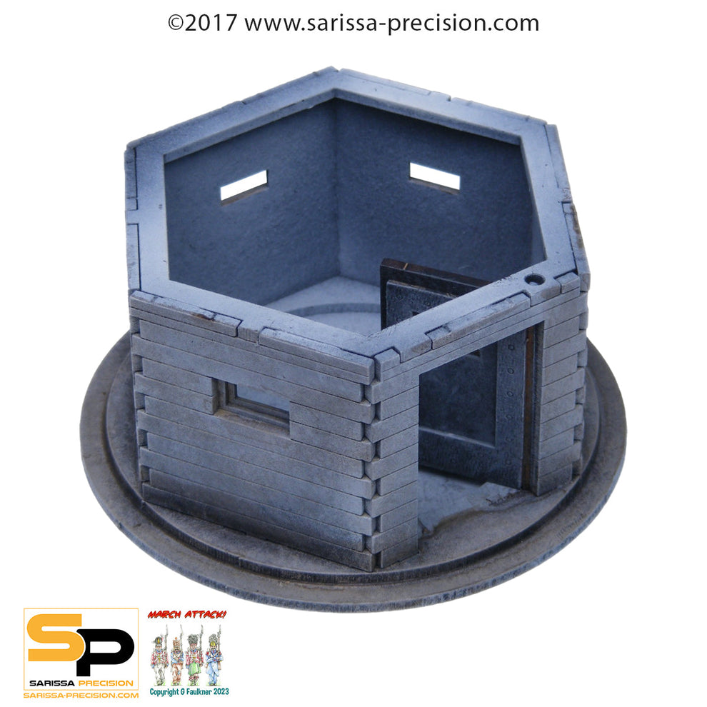Concrete Pill Box – Grey For Now Games