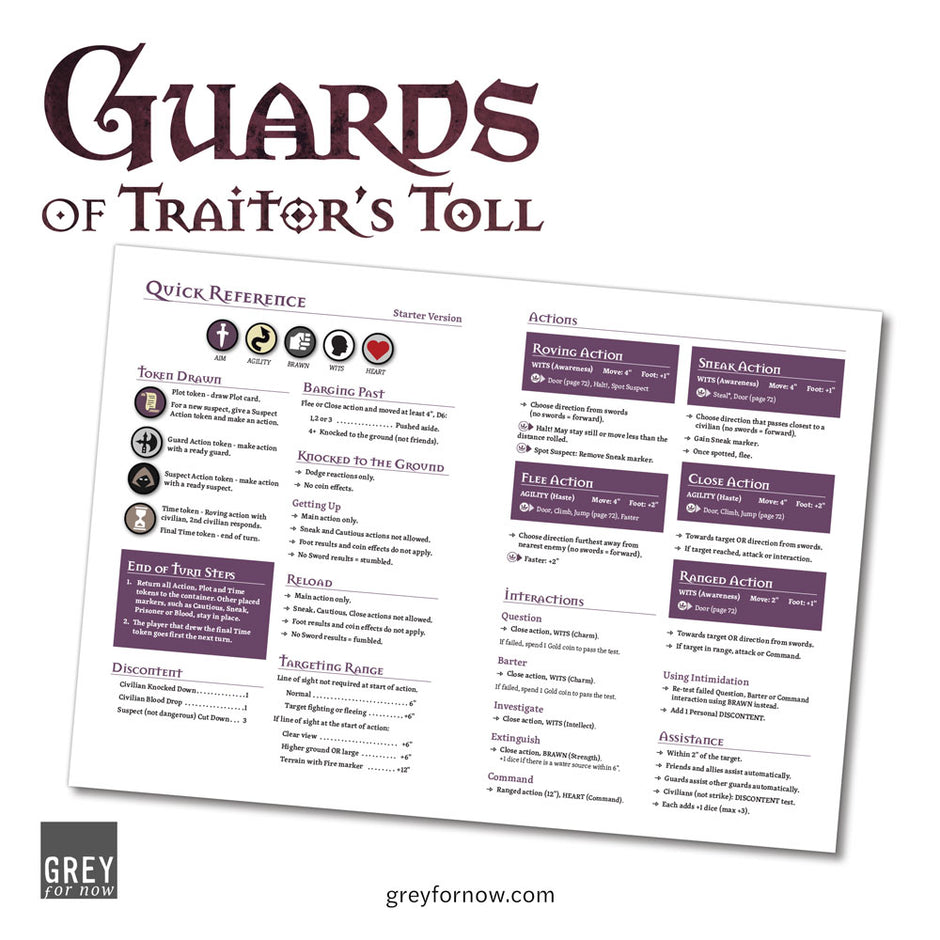 Guards of Traitor's Toll Free Downloads – Grey For Now Games