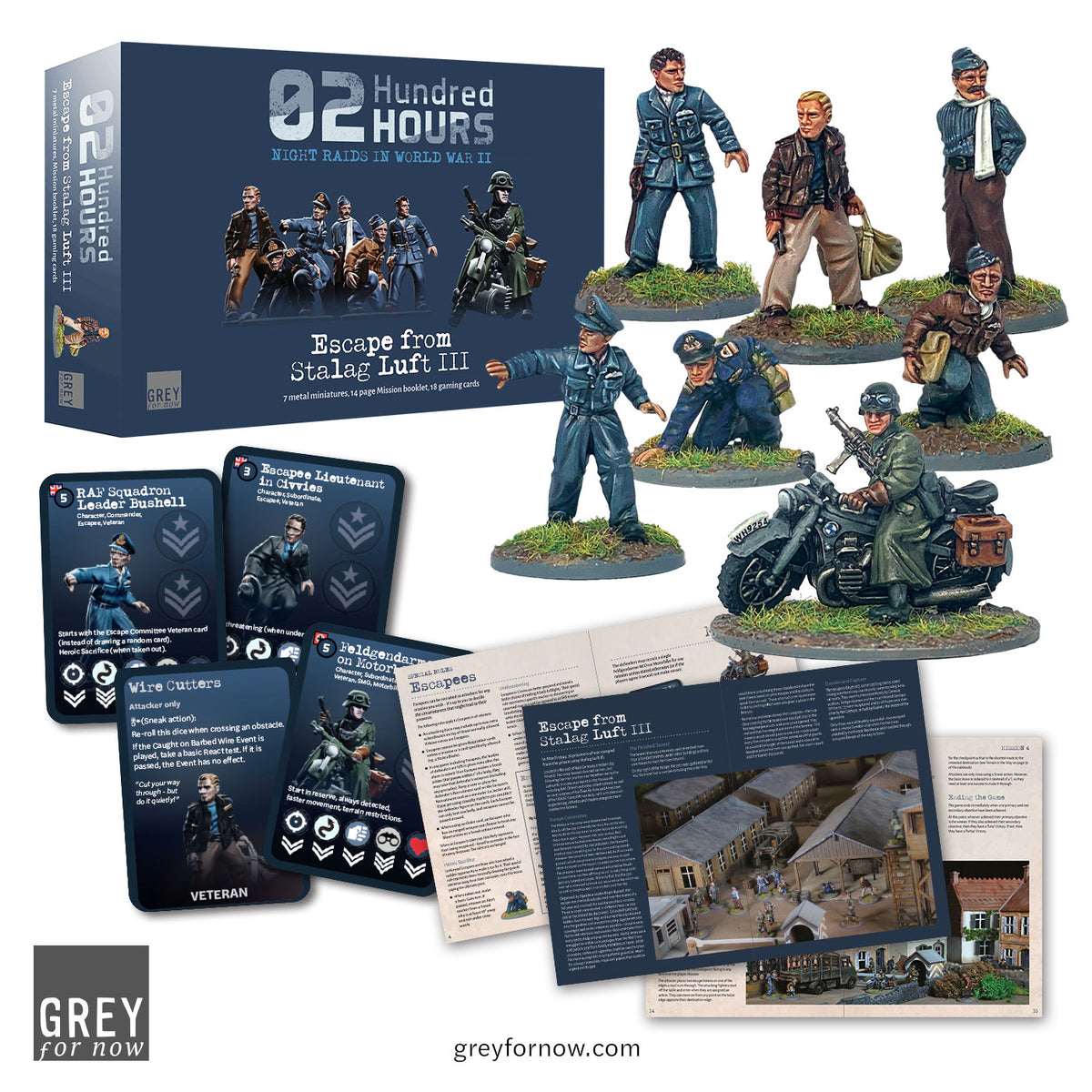 02 Hundred Hours Escape from Stalag Luft III – Grey For Now Games