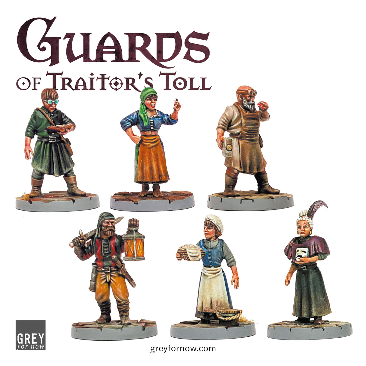 Guards Of Traitors Toll Starter Set Grey For Now Games