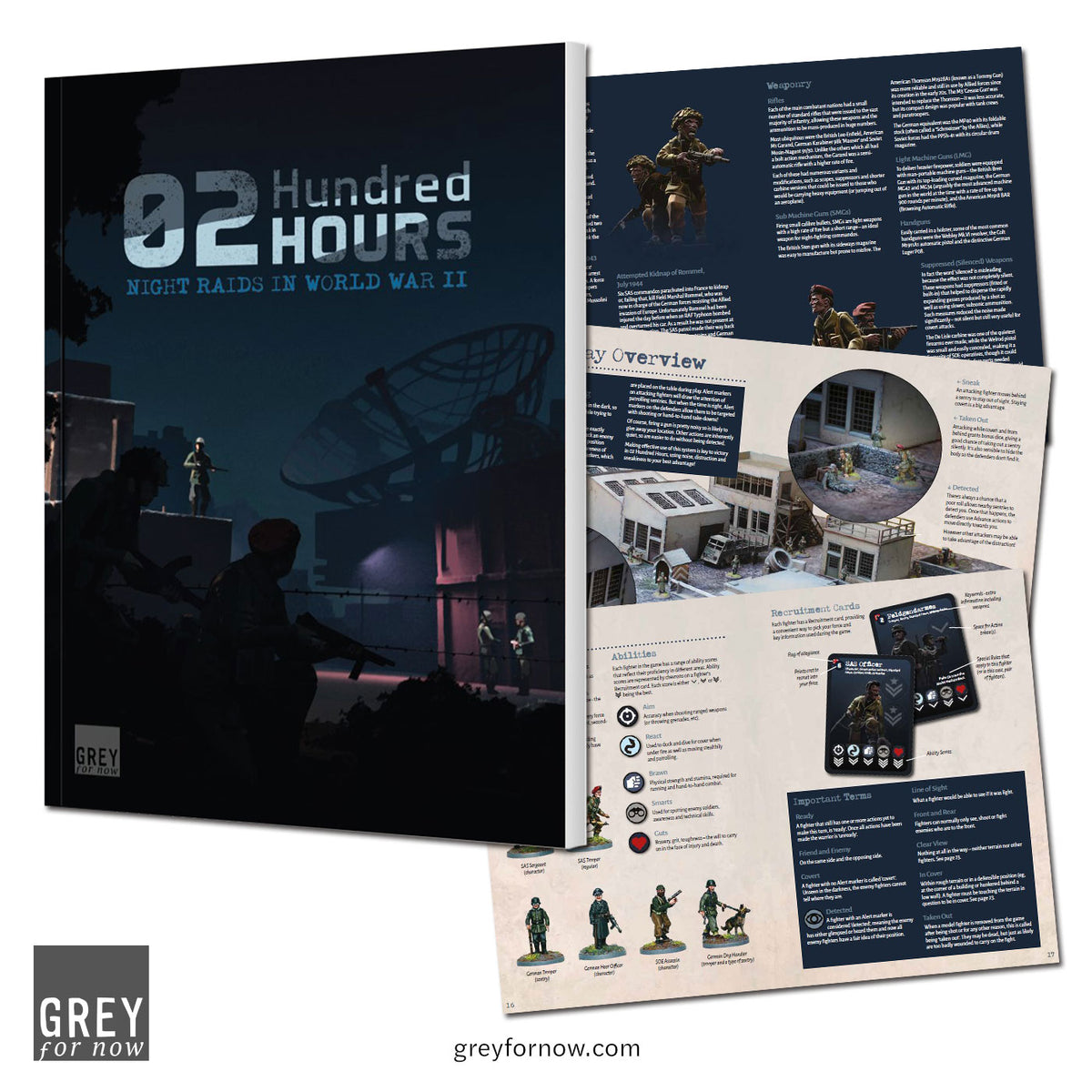 02 Hundred Hours Starter Set – Grey For Now Games