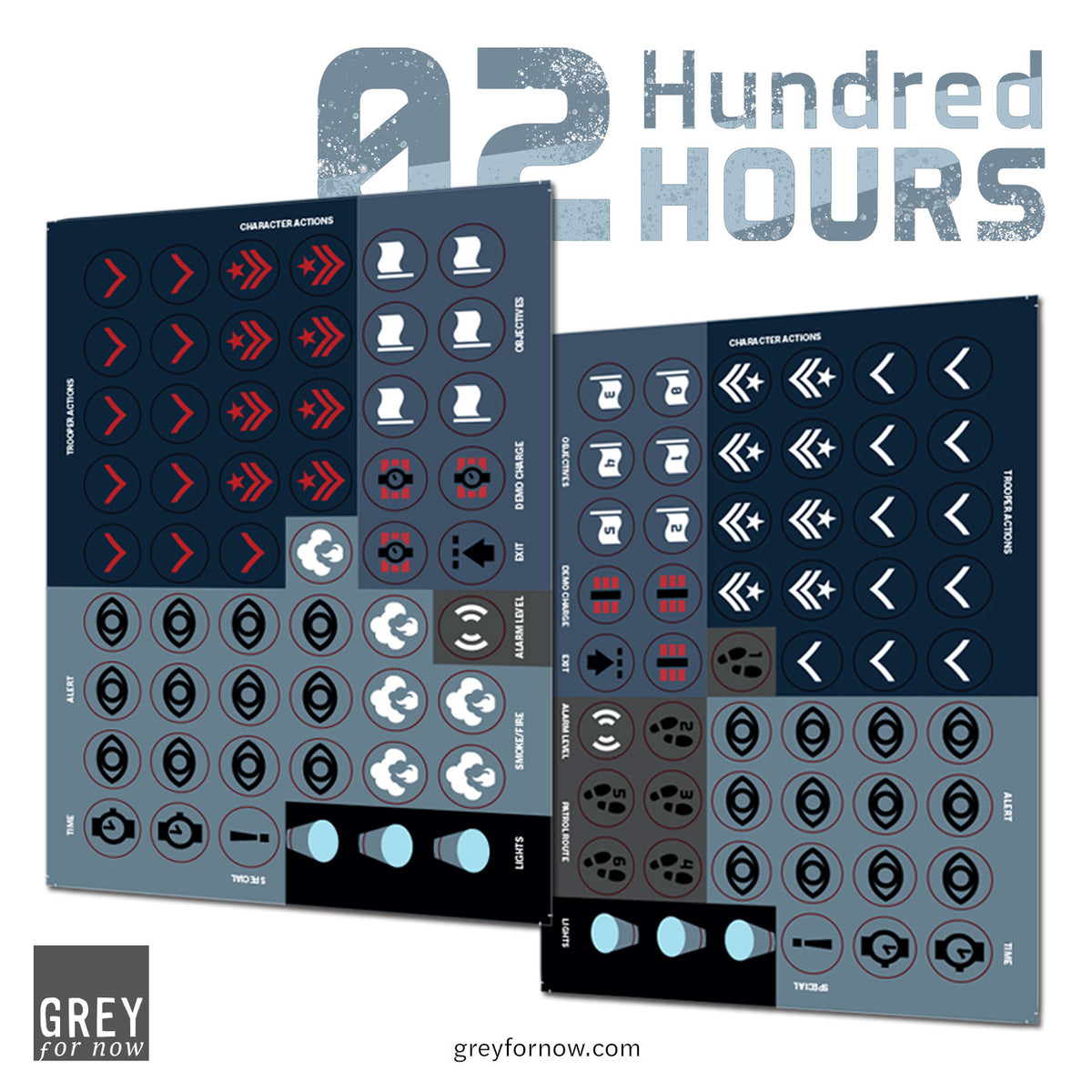 02 Hundred Hours Starter Set – Grey For Now Games