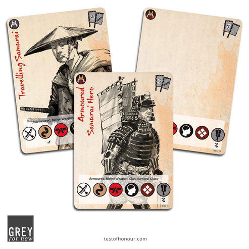 Blank Character cards – Grey For Now Games